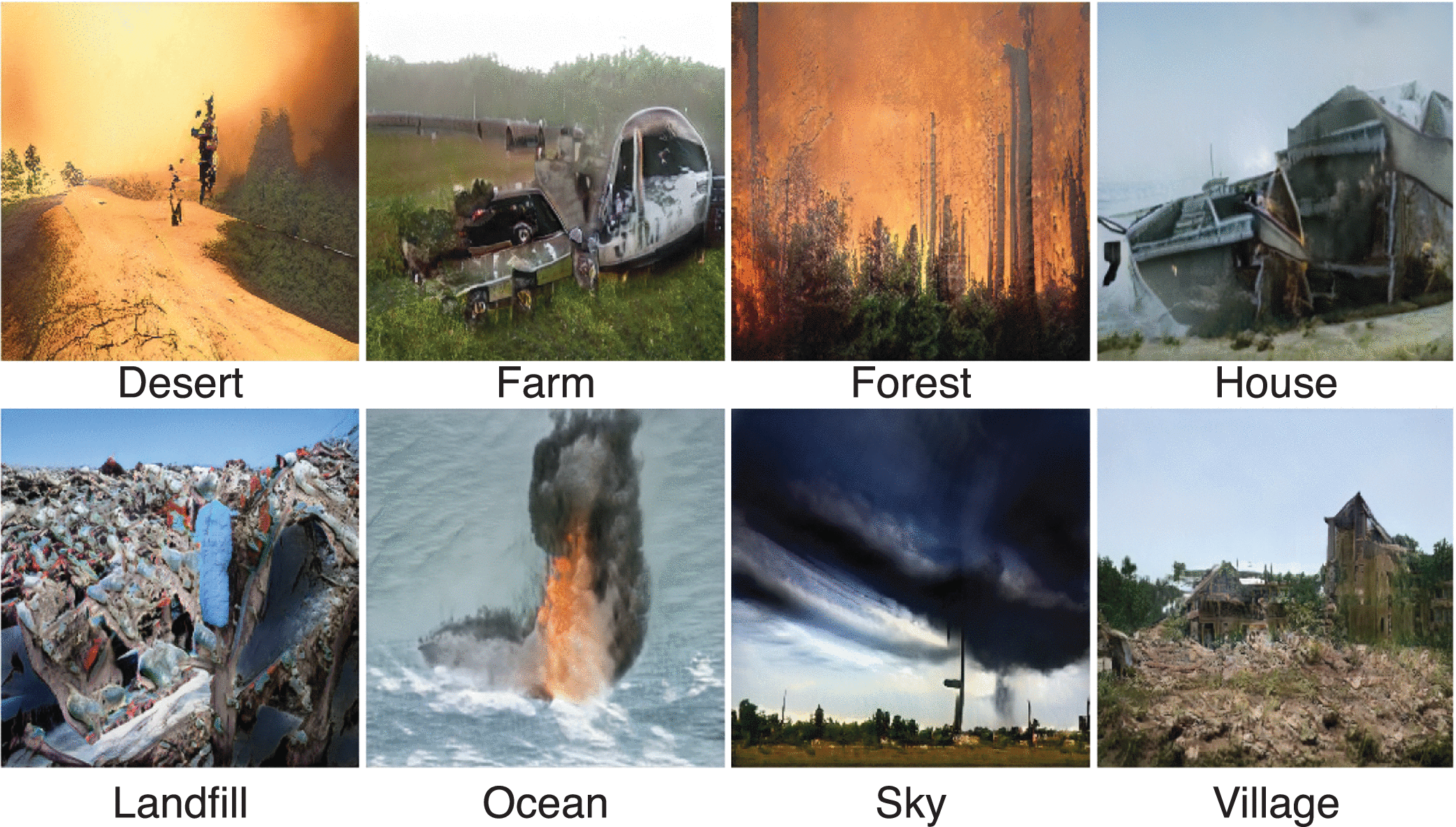 Natural Disaster Collage
